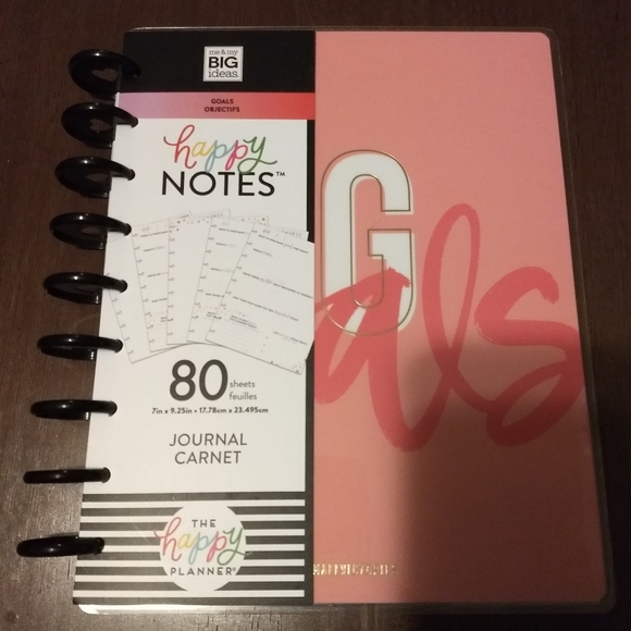 The Happy Planner | Other | Happy Notes Goals Journal | Poshmark